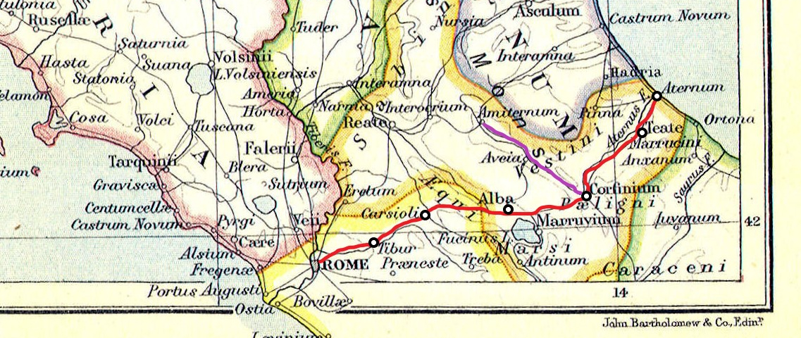 Le strade dell’Italia antica: la Tiburtina-Valeria – Storia d'Italia