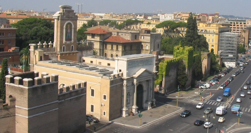 Le mura aureliane, e tutte le porte antiche di Roma. – Storia d'Italia