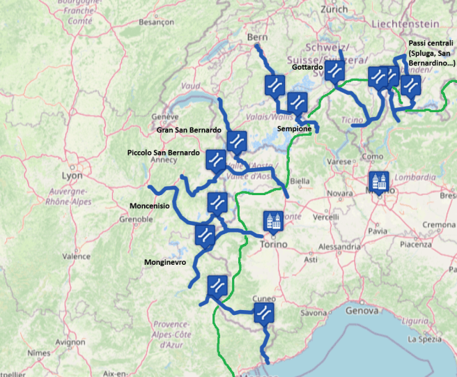 L’abbazia della Novalesa e i passi del Moncenisio, del Monginevro e del ...